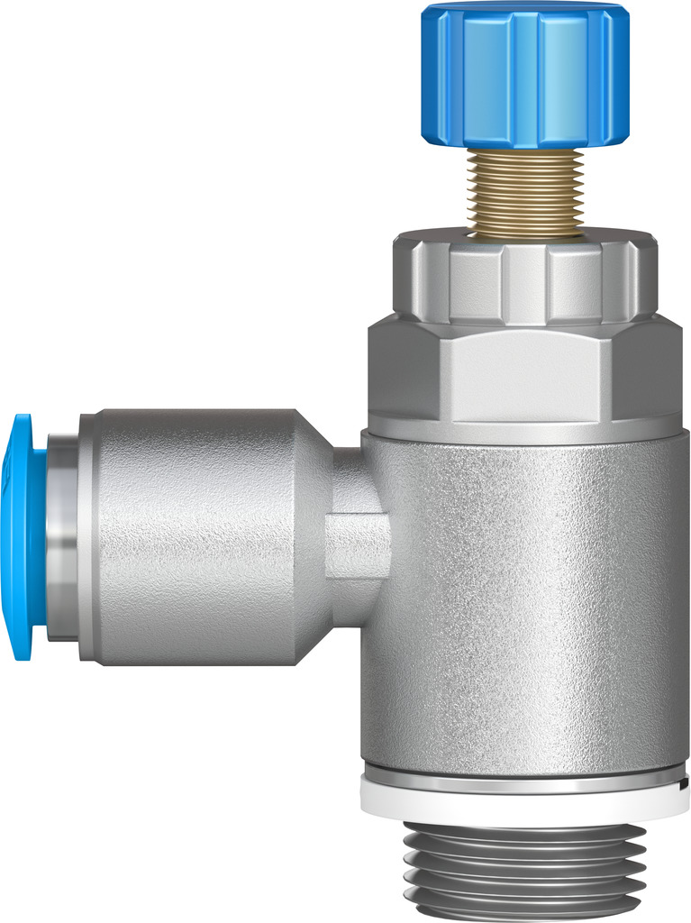 One-way flow control valve GRLA-3/8-QS-10-RS-D | Festo USA