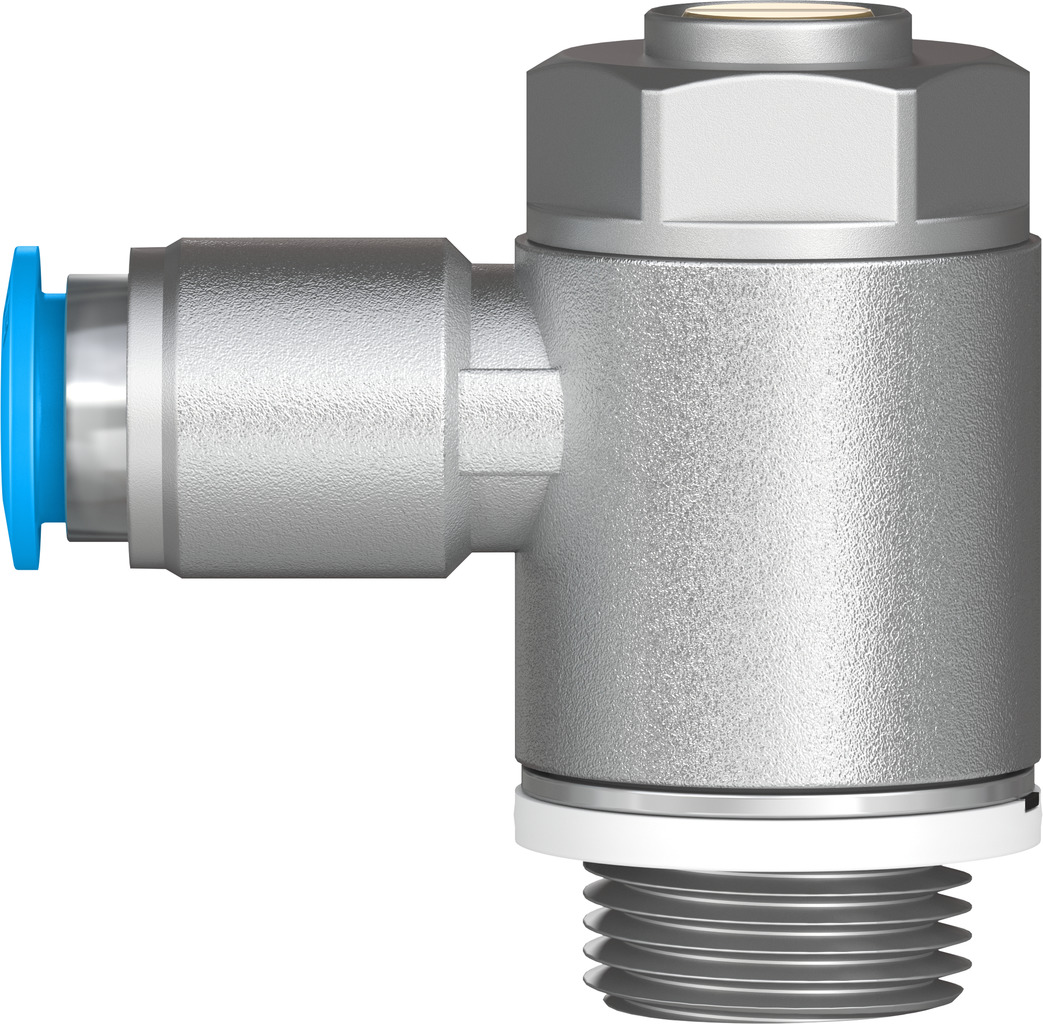 One-way flow control valve GRLA-3/8-QS-8-D | Festo USA