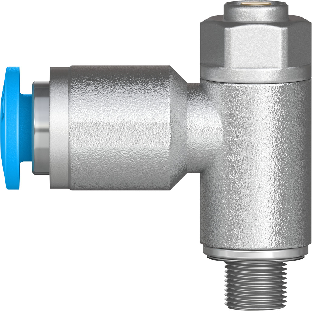 One-way flow control valve GRLZ-M5-QS-4-D | Festo USA