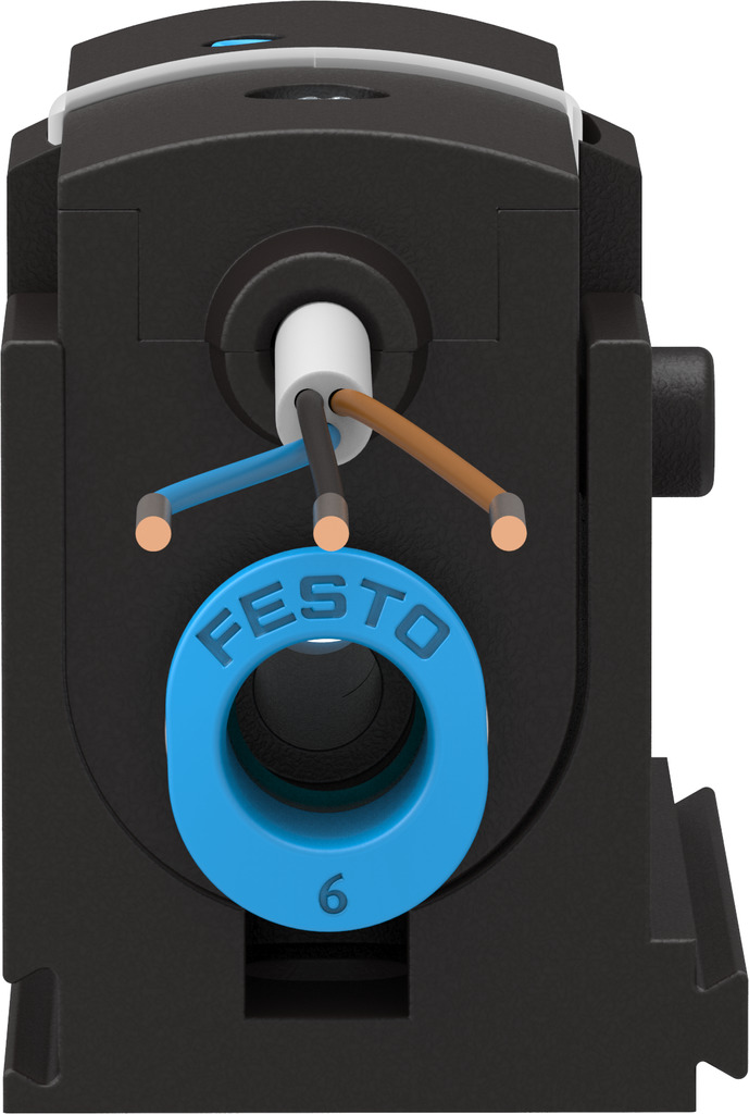 Pressure sensor SDE5-D10-FP-Q6-P-K | Festo USA