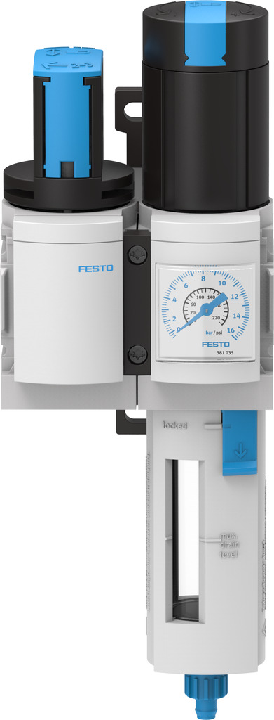 Air preparation combination unit MSB4-1/4:C3:J1-WP | Festo USA