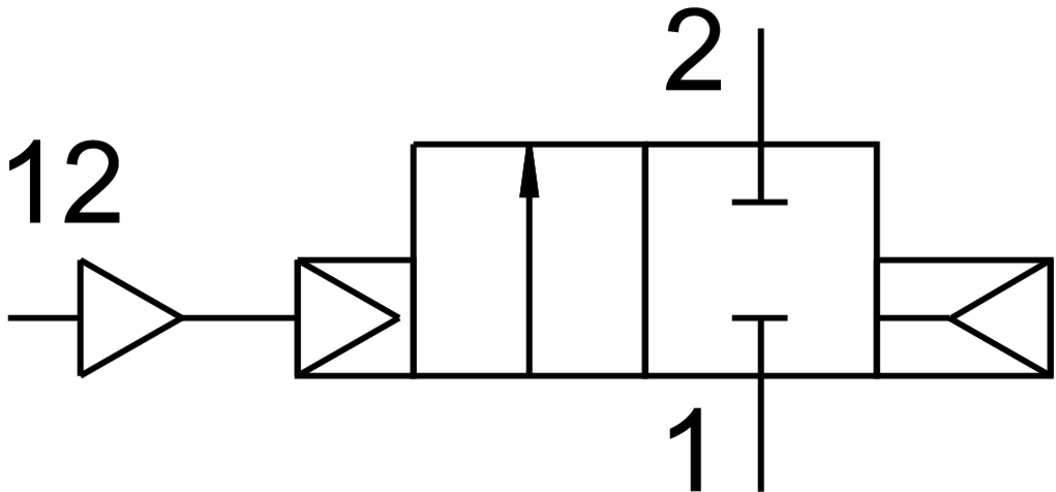Pneumatic valve VLX-2-1/2-MS | Festo USA