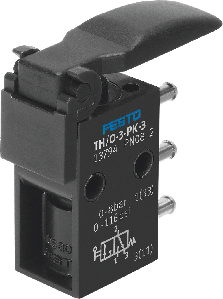 Finger lever valve TH/O-3-PK-3 | Festo USA