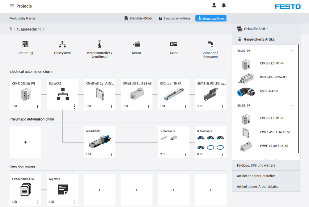 Festo Projects | Festo India