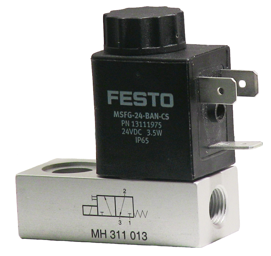 Solenoid Pilot Valves for process automation | Festo USA